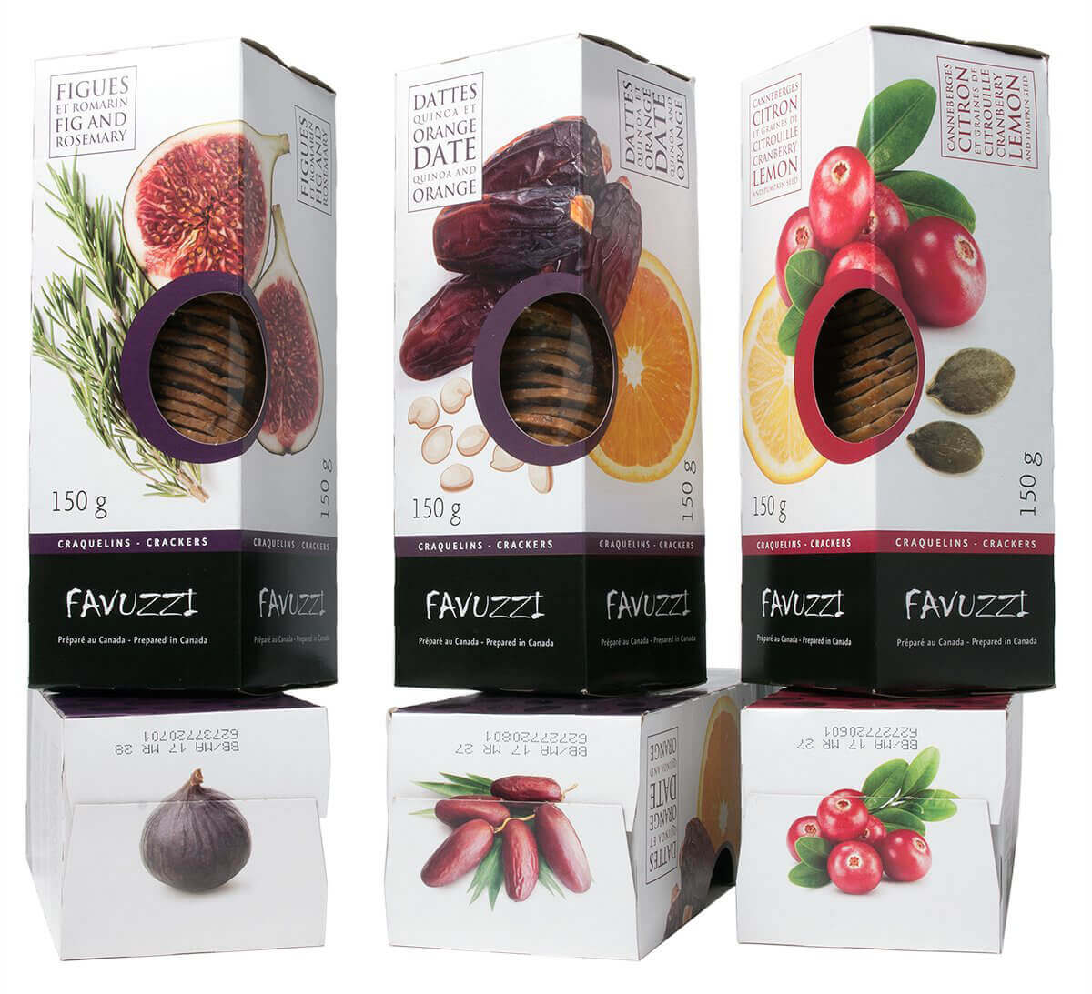 New! Favuzzi crackers in three flavours! | Favuzzi Food Distributor Canada