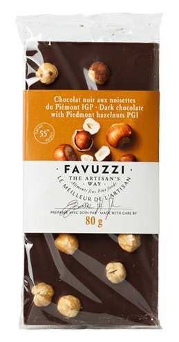 55% Cacao Hazelnut IGP Bar | Favuzzi Food Distributor Canada