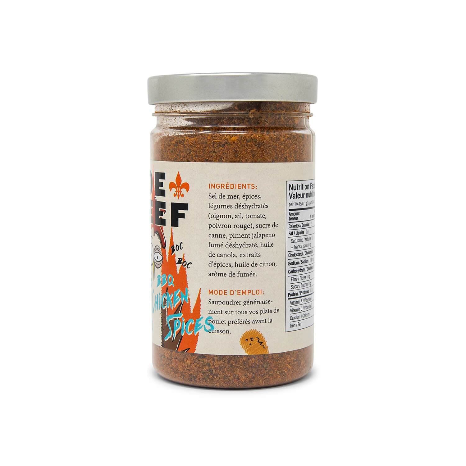 Joe Beef chicken spice BBQ | Favuzzi Food Distributor Canada