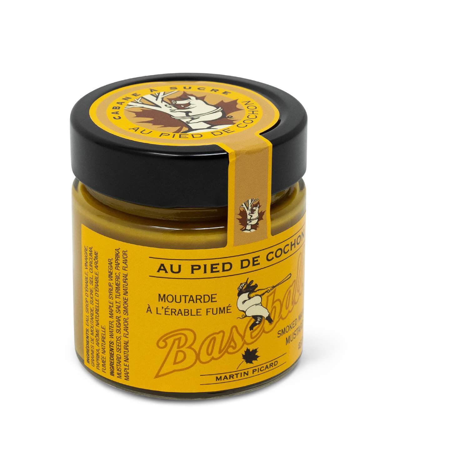 PDC smoked maple baseball mustard | Favuzzi Food Distributor Canada